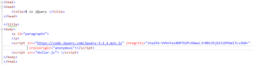 $ symbol in jQuery (and in javascript) - Dot Net Odyssey