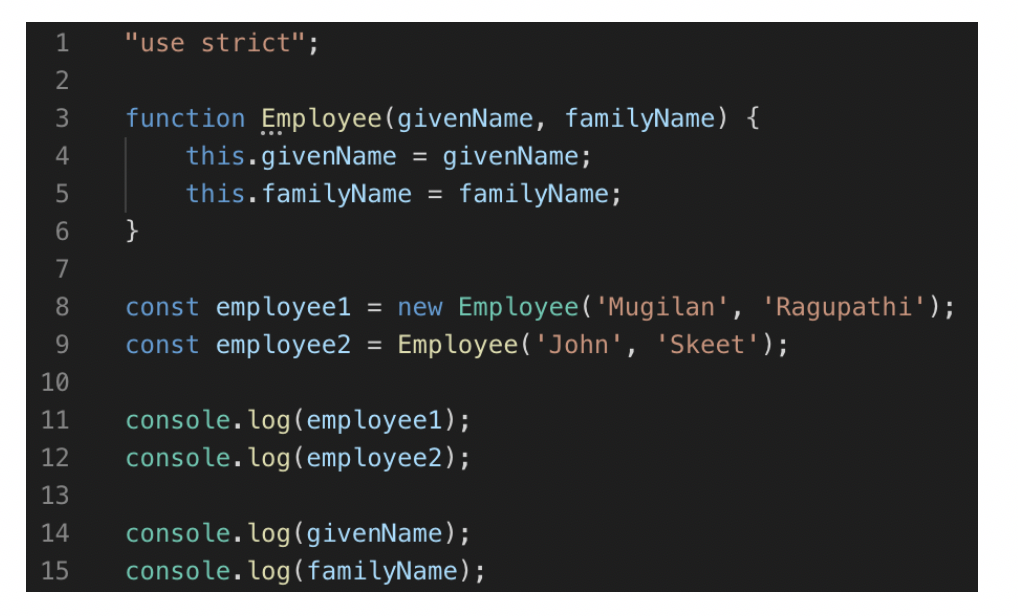 Difference Between Calling A Function With New Keyword And Without New Keyword In Javascript